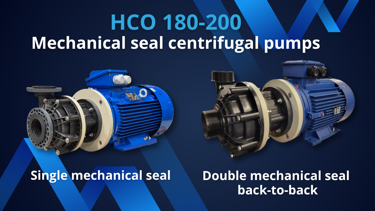 HCO mechanical seal pumps with semi-open impeller: how to choose the ...
